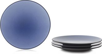 Revol Dessertteller Equinoxe, Porzellan, Cirrusblau, 21.5 x 21.5 x 2.5 cm, 1 Einheiten