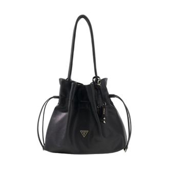 Guess Karima Tote - Femme - Sacs - Noir - Taille: ONE Size