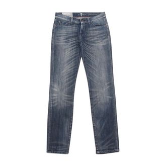 7 For All Mankind Super Skinny Gwenevere Hose - - Jeans - Damen - Blau - W26