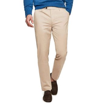 Hackett Herren Slim Jeans Kensington Chino, Beige (Oatmeal 8hw) W40/L34 (Herstellergröße: W34/Long)