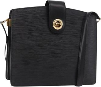 Louis Vuitton Sac bandouli&egrave;re en cuir Epi Pre-owned - Femme - Pre-owned - Noir - Taille: ONE Size