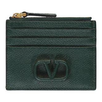 Valentino Garavani Femme, Accessoires, Vert, Taille: ONE Size VLogo Signature Wallet