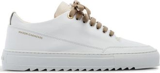 Mason Garments Low-Top Sneaker - Torino Bicolore Beige - Gr. 36 (EU) - in Weiß - für Damen