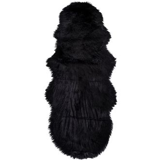 ebuy24 Ebuy24 - Laila Lammfell imitiert 60x180 cm schwarz