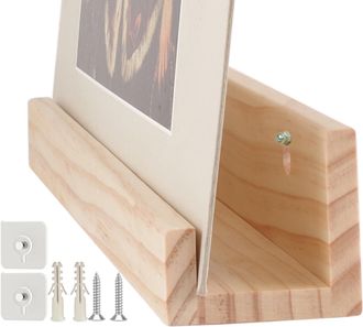 Generic Wandhalterung, Wandregister, Wandhalterung, Holz-Wandhalterung, Studio-Studio, Musiksammlung im Klassenzimmer