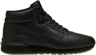 Puma ST Runner V4 MID (40289301) Baskets montantes pour homme Noir Confortable Fonctionnel &agrave; lacets Automne/Hiver Confortable et &eacute;l&eacute;gant pour tous les jour