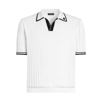 Dolce & Gabbana Polo Chemises - Homme - Tops - Blanc - Taille: L
