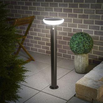 Esotec Esotec - Solar-Sockelleuchte Luna 90cm pir cct metall edelstahl wetterfest 102939