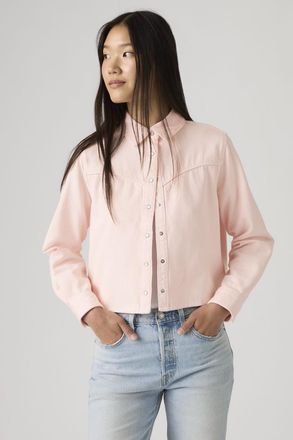 Levi's Veste Chemise Logan - Femme - Rose / Dusty Crystal Pink Shacket - XS