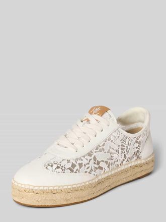 Lauren Ralph Lauren Low Top Sneaker mit Motiv-Stickerei Modell LUIZE