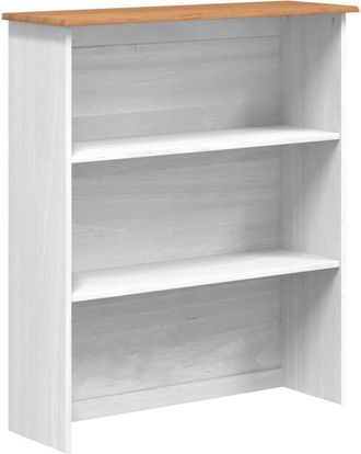 vidaXL Hutch Weiß 91 x 30 x 104 cm Massivholz Kiefer Vidaxl