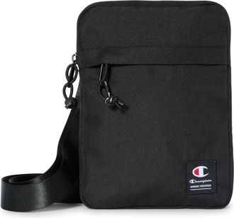 Champion Lifestyle Bags Script Shop-(806022) Small Shoulder 0,7L, Unisex Erwachsene Tasche, Schwarz (NBK), Einheitsgröße, Schwarz (Nbk), Einheitsgröße