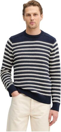 Guess Homme, Pulls, Bleu, Taille: XL Pull ray&eacute;