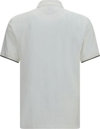 Brunello Cucinelli Cotton Polo Shirt - White