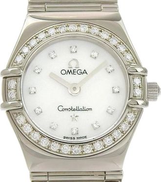 Omega Pre-owned 1165 76 Wristwatch - Femme - Pre-owned - Blanc - Taille: ONE Size