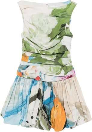 Acler Nershall Minikleid - Gr&uuml;n