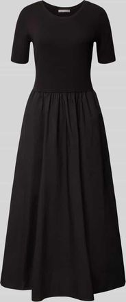 Christian Berg Midikleid in Falten-Optik