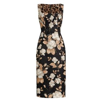 Dolce & Gabbana Damen, Kleider, Schwarzk, SGröße