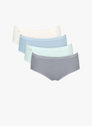 sloggi Lot de 4 culottes en coton