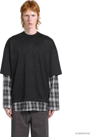 Comme Des Gar&ccedil;ons Boxy Cotton T-Shirt