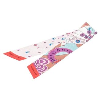 Bulgari Pre-owned Serpenti Scarf - Femme - Pre-owned - Rose - Taille: ONE Size