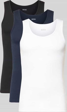 HUGO BOSS Regular Fit Unterhemd aus reiner Baumwolle im 3er-Pack