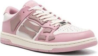 Amiri Low-Top Sneaker - Blush Pink Calf Leather Panelled Sneakers With Emb - Gr. 39 (EU) - in Rosa - für Damen