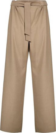Max Mara Femme, Pantalons, Beige, Taille: 34 FR Salpa Pantalons