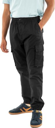 Calvin Klein Herren Cargo Hose Elastic Ripstop Skinny Fit, Schwarz (Black), S