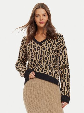 Liu Jo Pullover WF4436 MA30P Braun Regular Fit