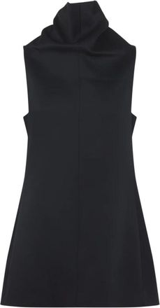 Khaite Femme, Robes, Noir, Taille: 34 FR Robe Noire Élégante Légère Mélange