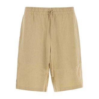 Le Kasha Betul Leinen Bermuda Shorts - - Shorts - Herren - Beige - L