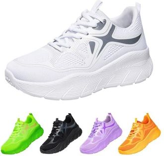 Generic Baskets orthop&eacute;diques pour femme - Confortables - Pour la marche, le tennis, la course &agrave; pied, la gym, lathl&eacute;tisme, le fitness - Respirantes et l&eacute;g&egrave;re