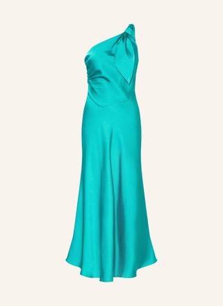 Sandro Sandro One-Shoulder-Kleid Aus Satin gruen