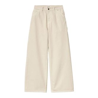 Carhartt Work in Progress Femme, Pantalons, Beige, Taille: W29 Pantalon Large
