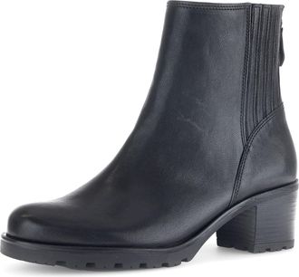 Gabor Damen Ankle Boots, Frauen Stiefeletten,halbstiefel,Kurzstiefel,uebergangsschuhe,uebergangsstiefel,Stiefel,schwarz (Micro),38.5 EU / 5.5 UK