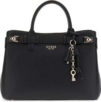 Guess sac à main sac à épaule bandoulière Gregoria Large Girlfriend Satchel Black noir