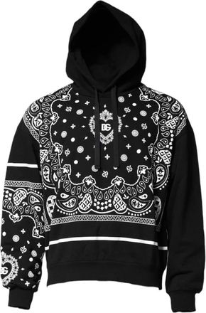 Dolce & Gabbana Herren, Sweatshirts & Hoodies, Schwarzk, 2XLGröße