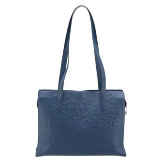 Saint Laurent Sac bandouli&egrave;re en cuir pr&eacute;-poss&eacute;d&eacute; - Femme - Pre-owned - Bleu - Taille: ONE Size