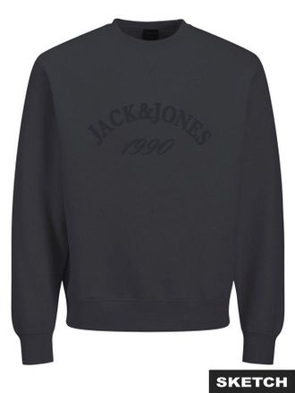 Jack & Jones Sweatshirt JORBLEECKER BRANDING SWEAT CREW BF