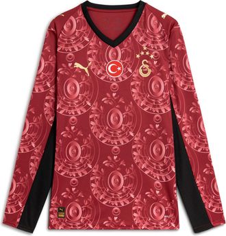 Puma Galatasaray Istanbul Trikot Langarm 3rd 2025/2026 rotbeige, 3XL Herren