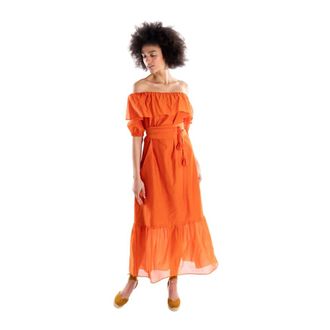 Marella Damen, Kleider, Orange, XSGr&ouml;&szlig;e