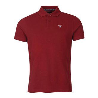 Barbour Homme, Tops, Rouge, Taille: M Tartan Pique Polo