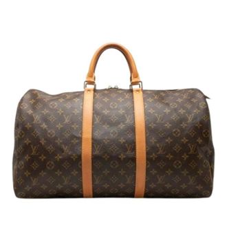 Louis Vuitton Pre-owned Keepall 50 - Femme - Pre-owned - Brun - Taille: ONE Size