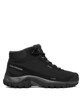 Salomon Trekkingschuhe Shelter Waterproof L47854200 Schwarz