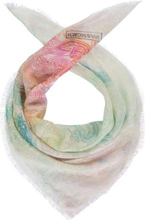 Passigatti Schal Bandana Tuch mit buntem Druck