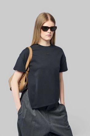 Loewe Asymmetric T-Shirt In Cotton Blend