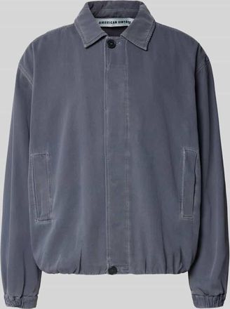 American Vintage Jacke mit verdeckter Knopfleiste Modell YROWAY