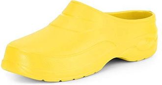 Ladeheid EVA Clogs Sabots Sandales Unisexe Adulte KL037 (Jaune1, 46 EU)