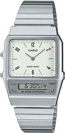 Casio Uhr Vintage Edgy AQ-800E-7A2EF Silberfarben